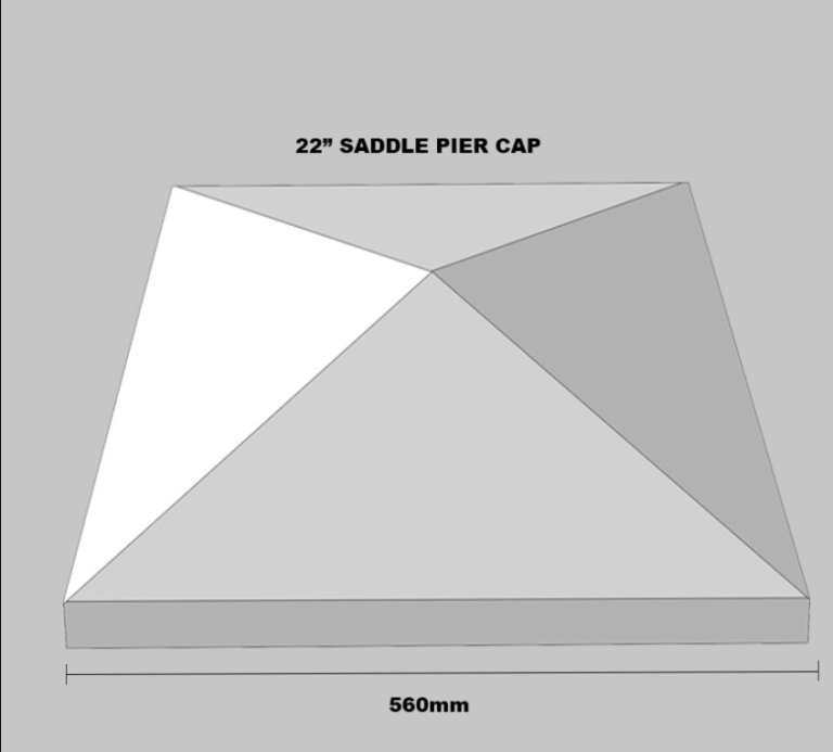 Saddle Pier Caps – Quality Finish by Doylce Concrete Ireland